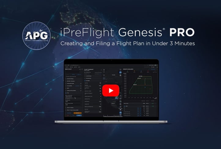 Flight Planning in Under 3-Minutes | Aircraft Performance Group