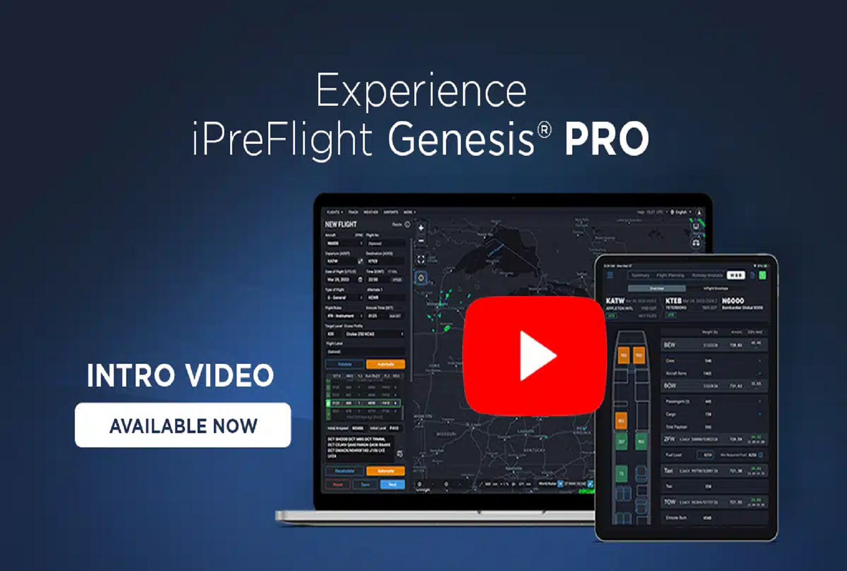 Watch a Demo Video of APG's iPreFlight Genesis® PRO